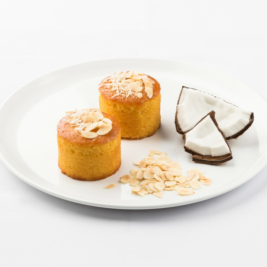Flourless Orange Almond Cakes - Box (6) - Ribbons and Bows Cakes