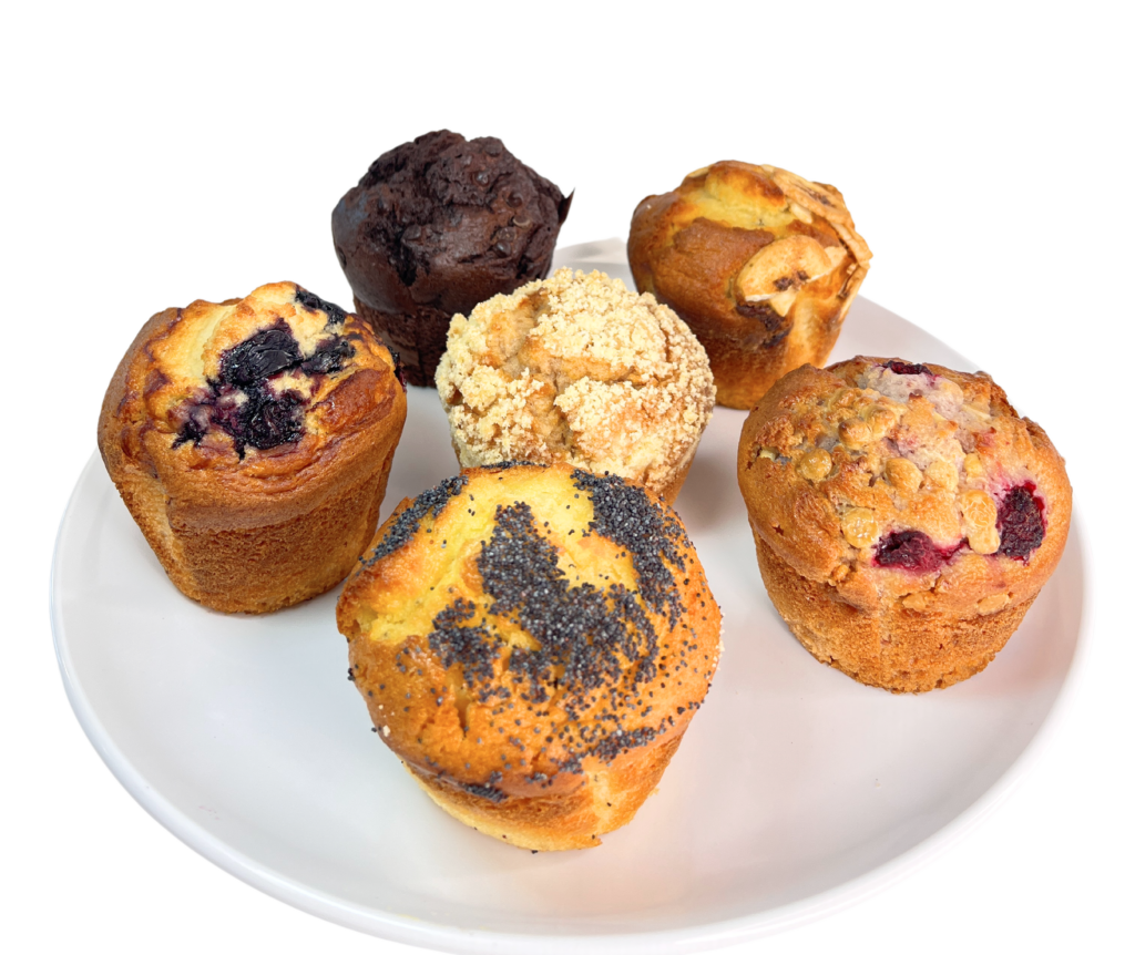 Muffins - Ribbons and Bows Cakes