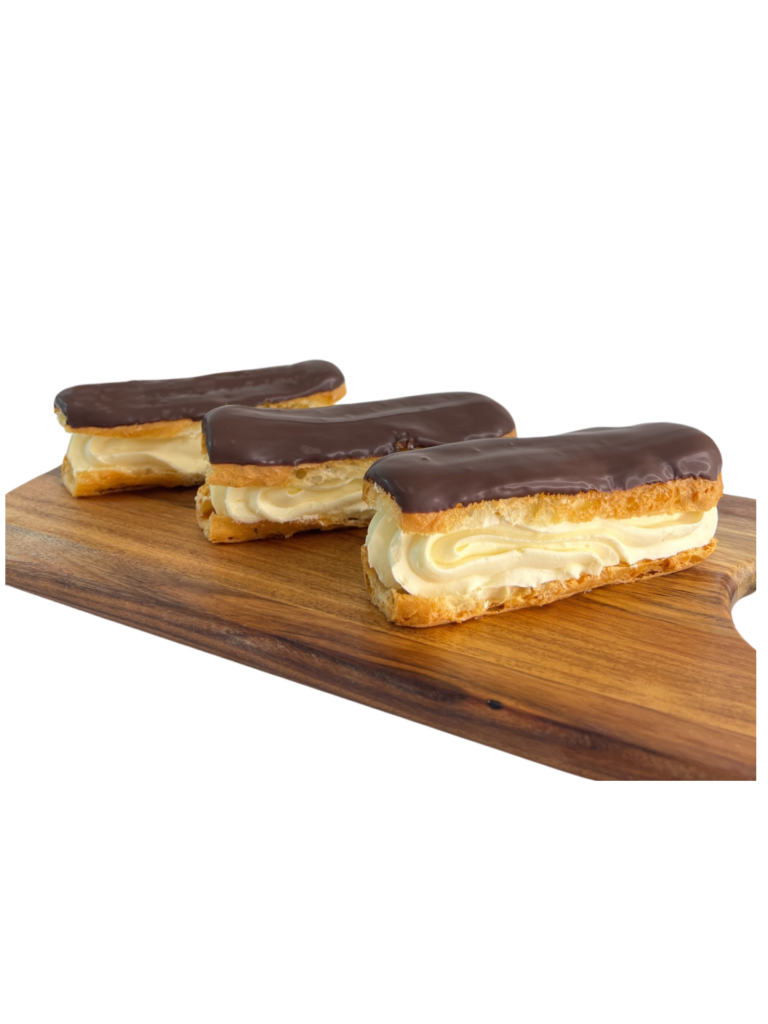 Chocolate Eclair - Ribbons and Bows Cakes