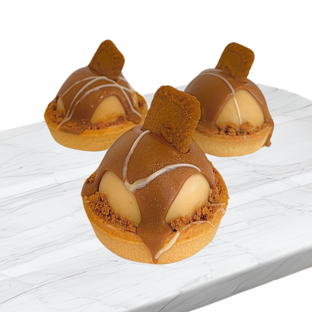 Ind DOME Biscoff - Box (6) - Ribbons and Bows Cakes